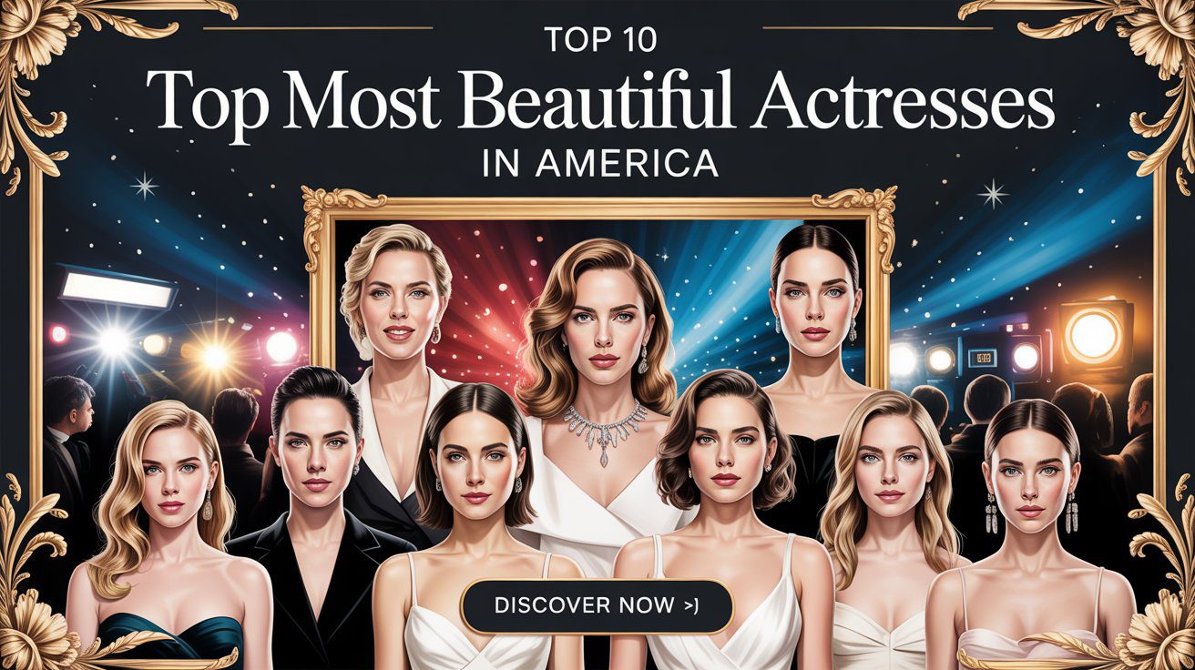 Top 10 Most Beautiful Actresses in America - FACT Philia