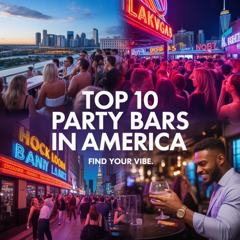 Top 10 Most Famous Party Bar in USA - FACT Philia