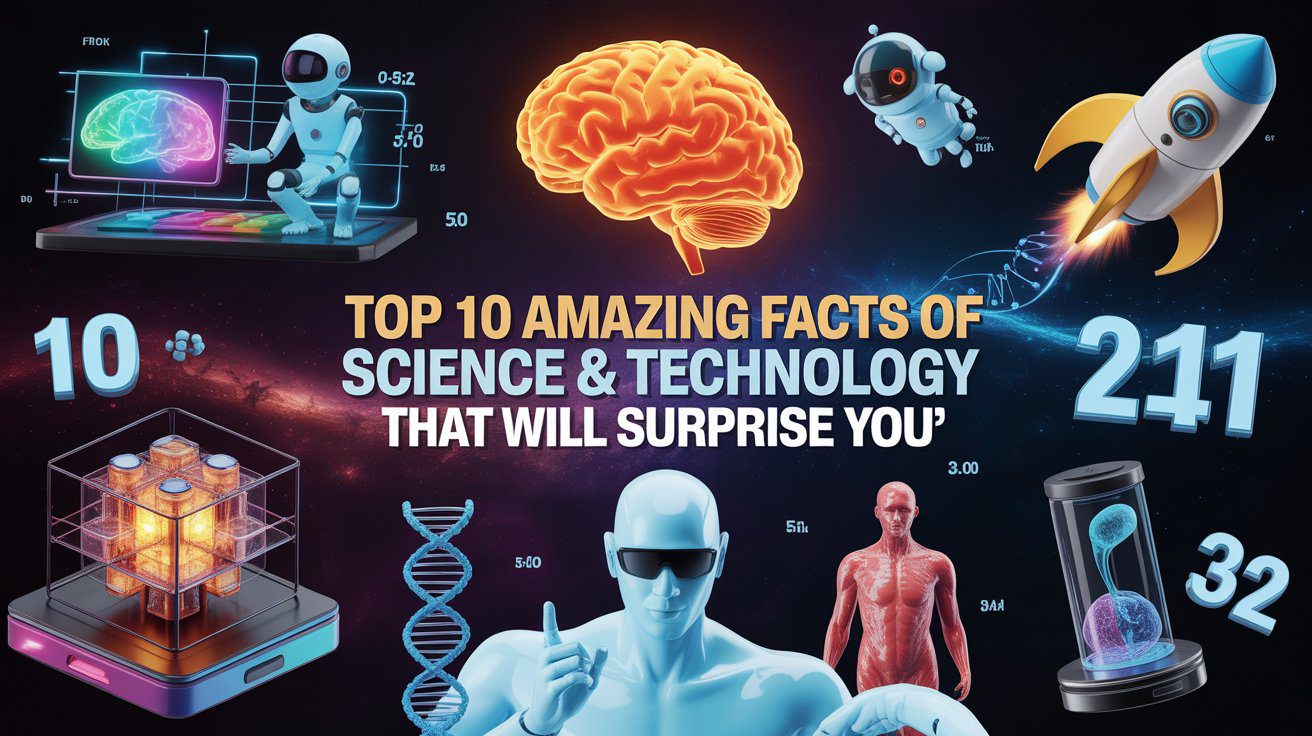 Top 10 Amazing Facts of Science & Technology That Will Surprise You ...